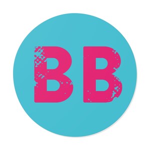 BB Circle Logo Vinyl Sticker - Etsy