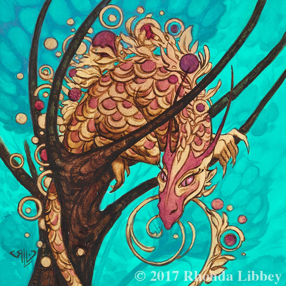 Pixie Dragon (archival Print) - Etsy