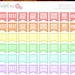 Pastel Mini College Student Planner Stickers, Student Stickers,for Use ...