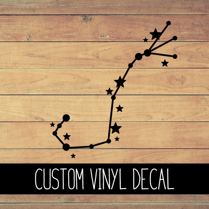 Constellation Wall Decal - Etsy