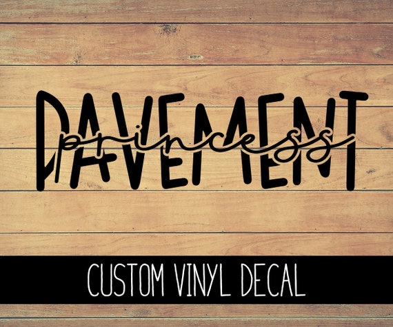 Pavement Princess 4x4 Vinyl Decal Yeti Decal Offroad Decal - Etsy