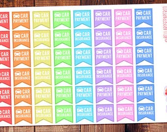 College Student Planner Stickers Banner Stickers for Use in - Etsy