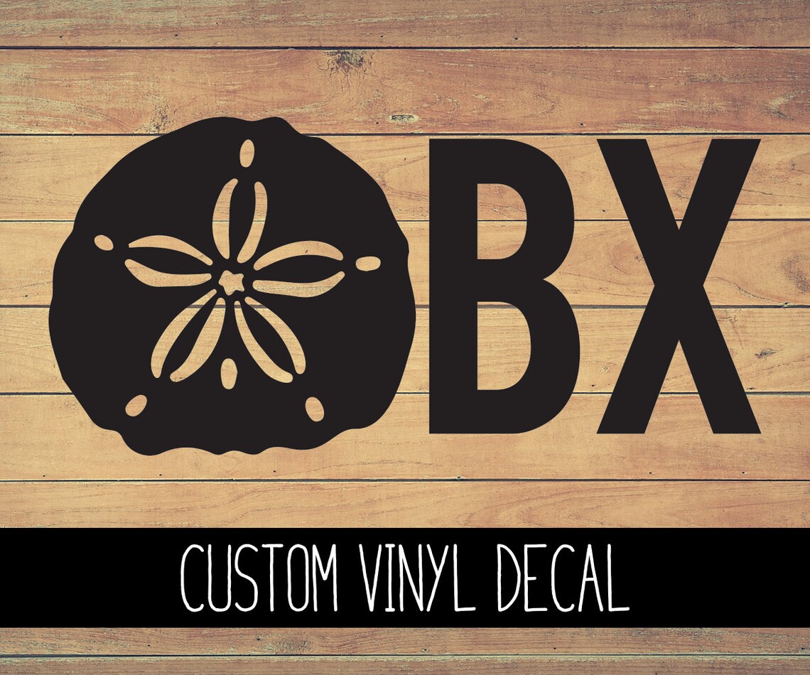 OBX Outer Banks Vinyl Decal, Yeti Decal, Summer Decal, Vinyl Car Decal ...