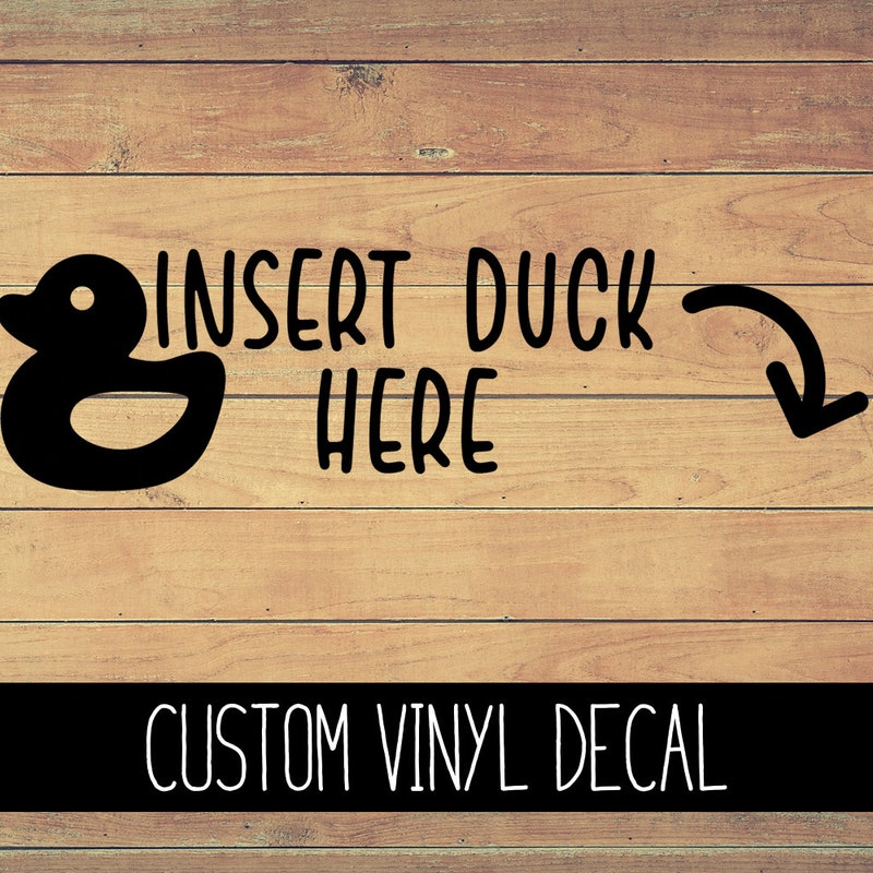 Insert Duck Here - Etsy