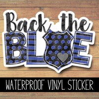Back the Blue - Etsy