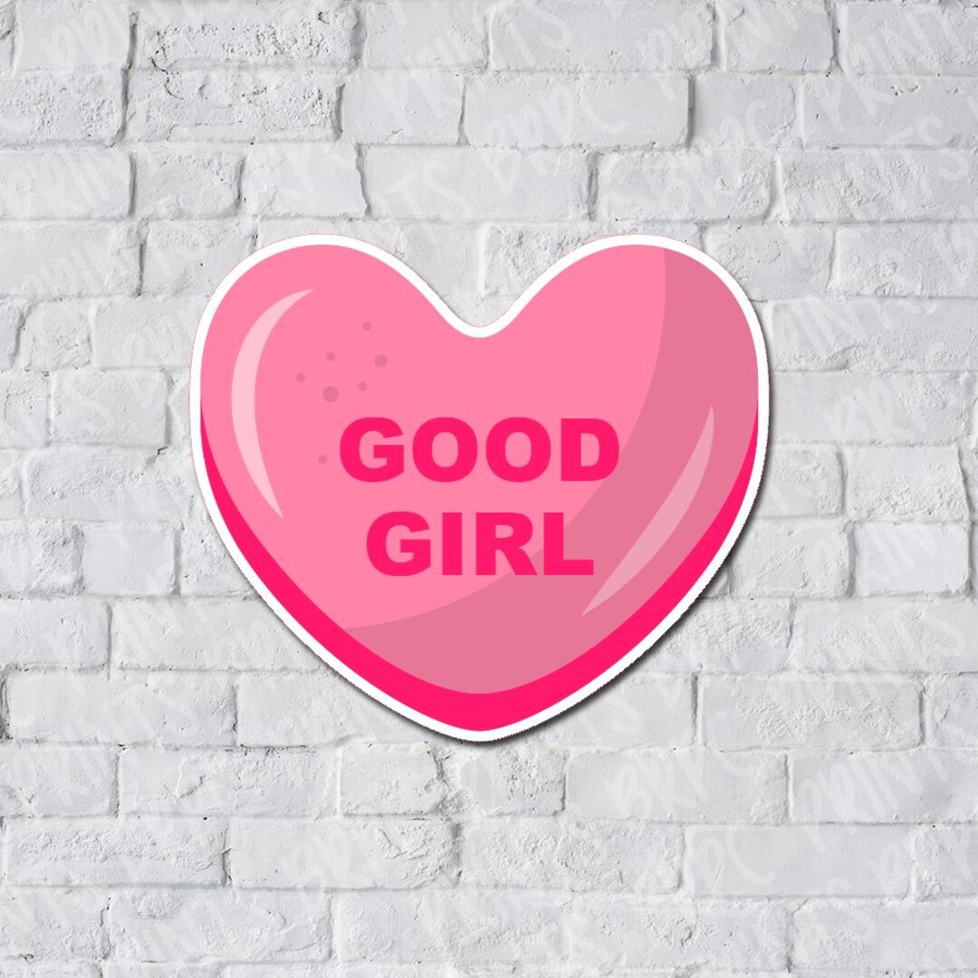 Good Girl Matte Diecut Sticker, Journaling Stickers, Planner Stickers ...