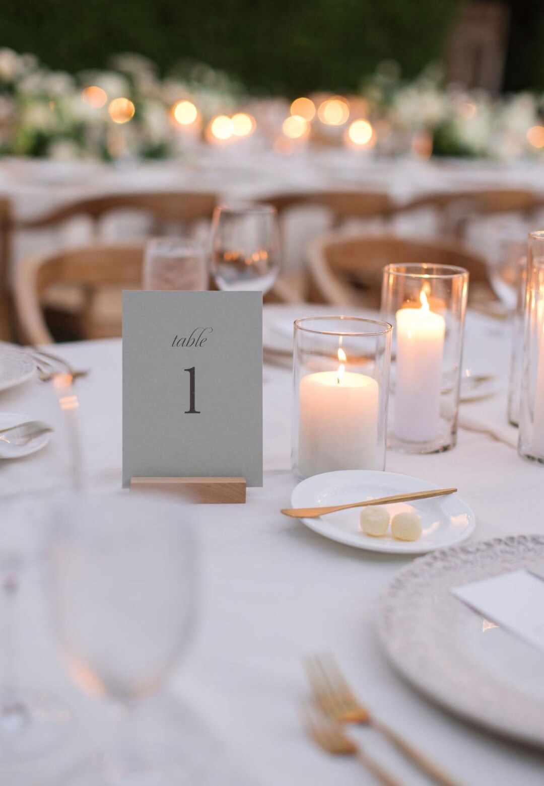 Modern, Minimalist Chic Table Numbers Romantic Wedding - Etsy