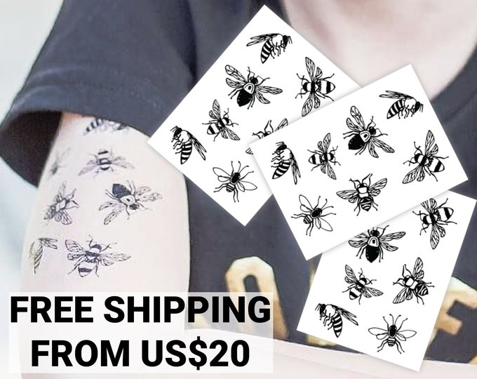 Robot Party Temporary Tattoo Transfers. Set of 3 Retro Vintage | Etsy