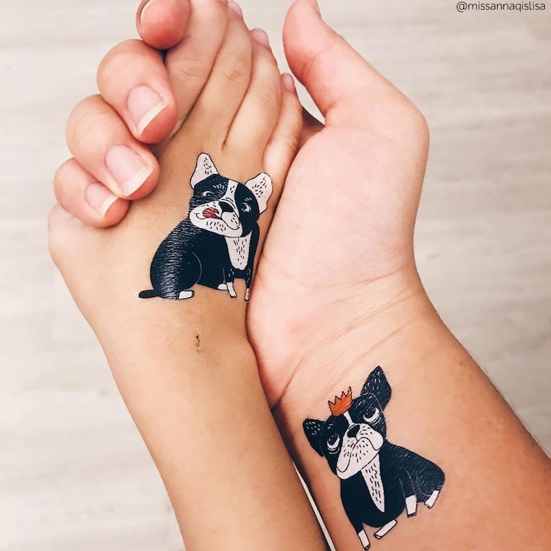 Bulldogs Temporary Tattoo Transfers for Kids. 3 Sheets of 2 - Etsy