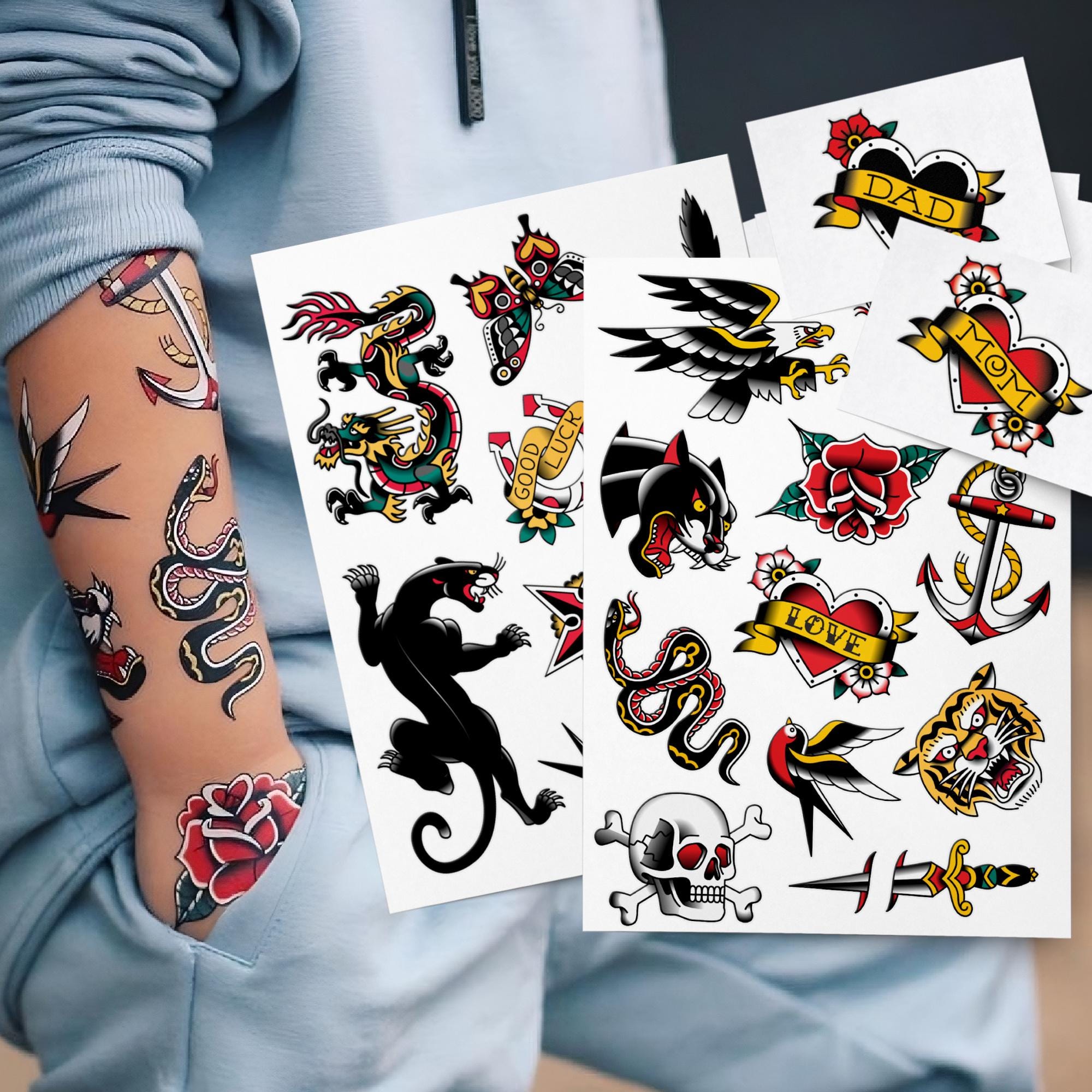 Fake Sailor Tattoos