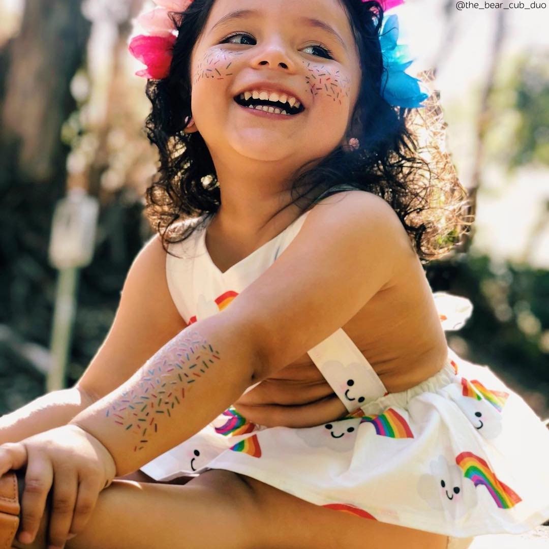 Sprinkle Freckles Temporary Tattoo Transfers. 3 Sheets of - Etsy