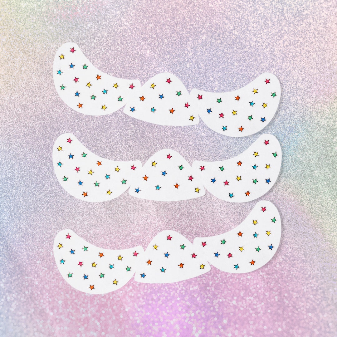 Star Face Freckles Temporary Tattoo Transfers. Star Beauty Marks Body ...
