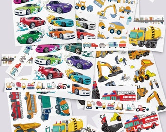 Racing Flag Temporary Fake Tattoo Sticker set of 2 - Etsy