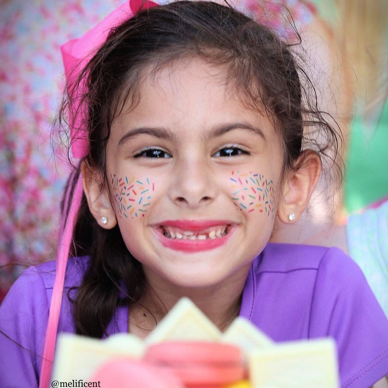 Sprinkle Freckles Temporary Tattoo Transfers. 3 Sheets of - Etsy