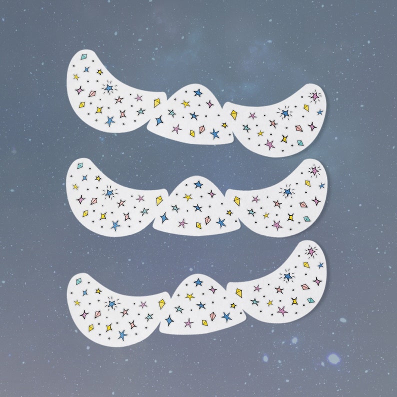 Magic Star Freckles Temporary Tattoo Transfers. Face Freckles - Etsy