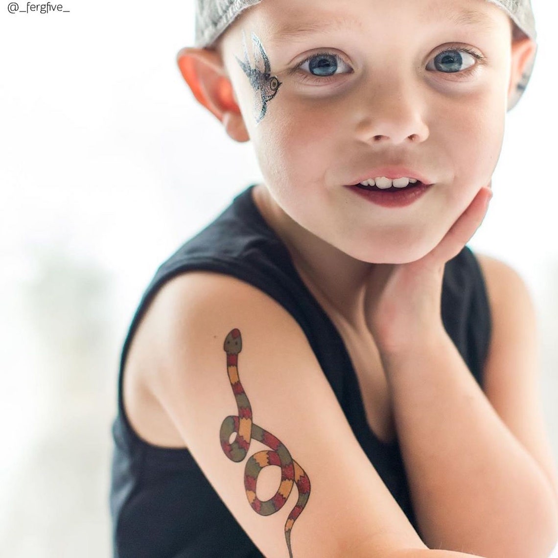 Vintage Temporary Tattoo Transfers. Classic Retro Style Kids | Etsy