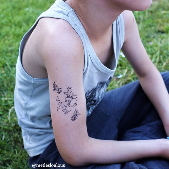 Pirate Anchor Tattoo