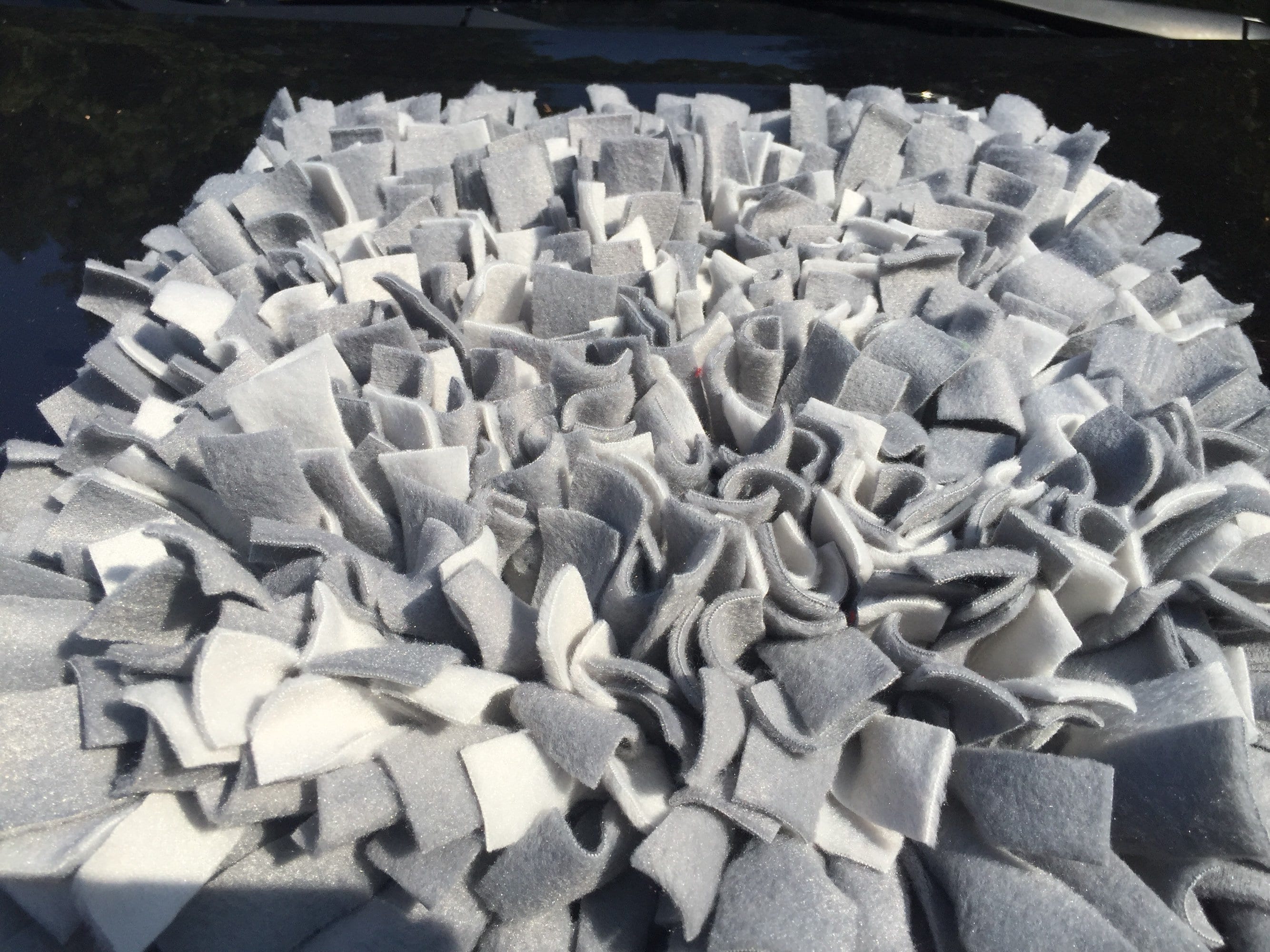 Choose Your Size Just Gray Snuffle Mat/ Pet Nose Work Foraging - Etsy ...