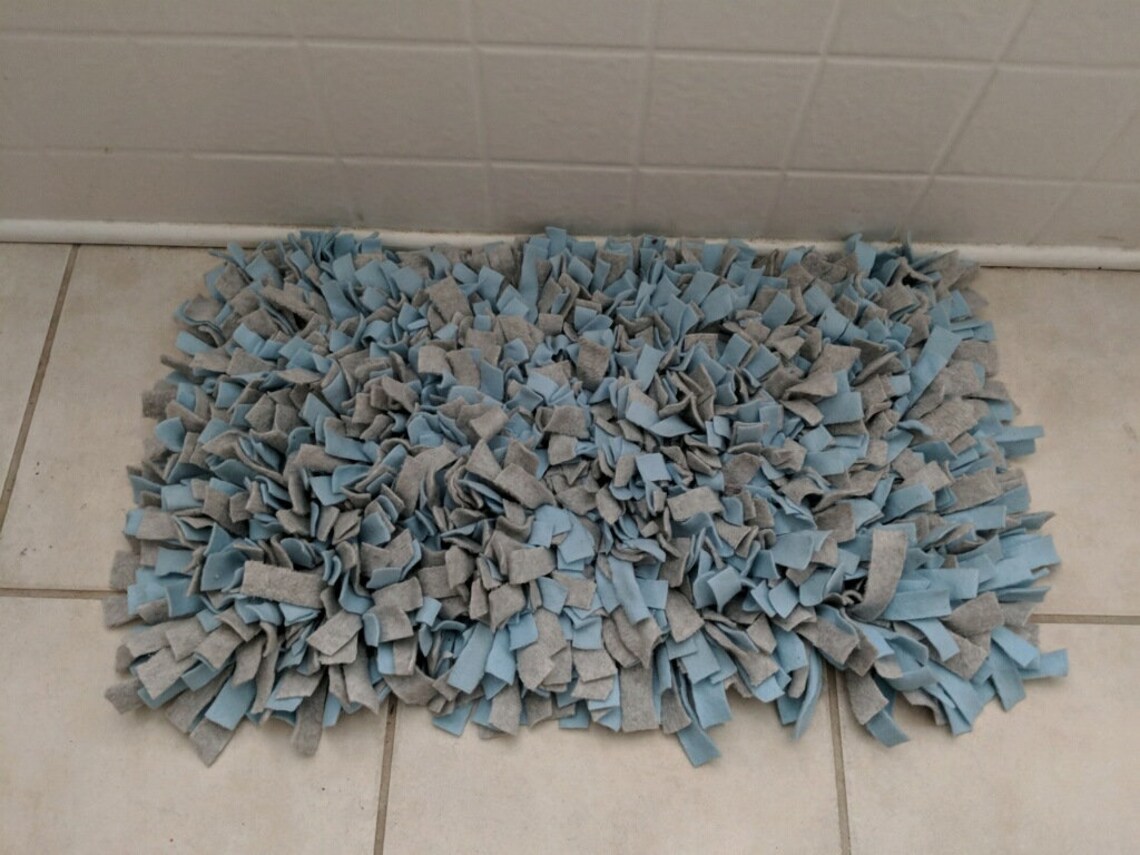 Choose Your Size Gray & Multi Polka Dot Washable Snuffle Mat/ - Etsy