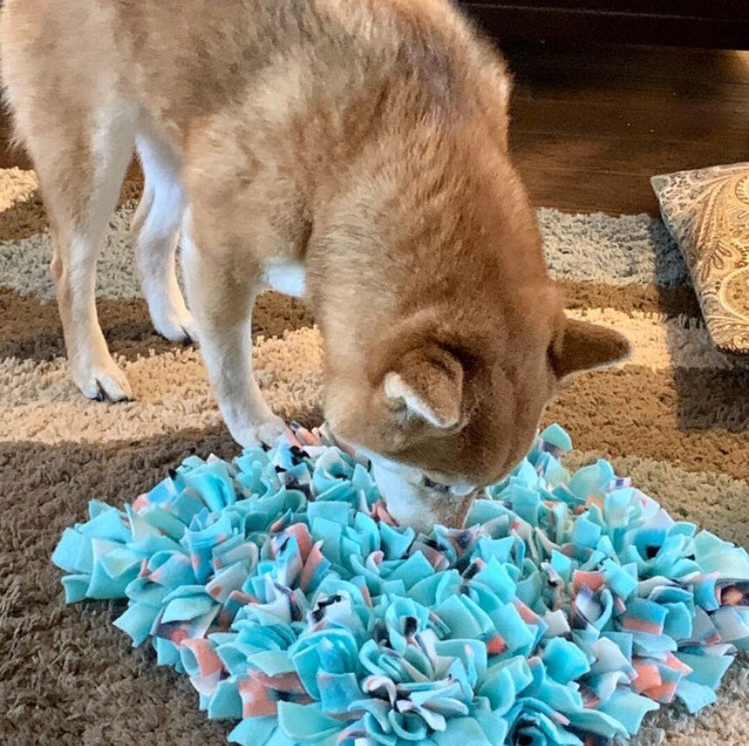 Boho Mint Snuffle Mat: Foraging Nose Work Pet Toy - Etsy