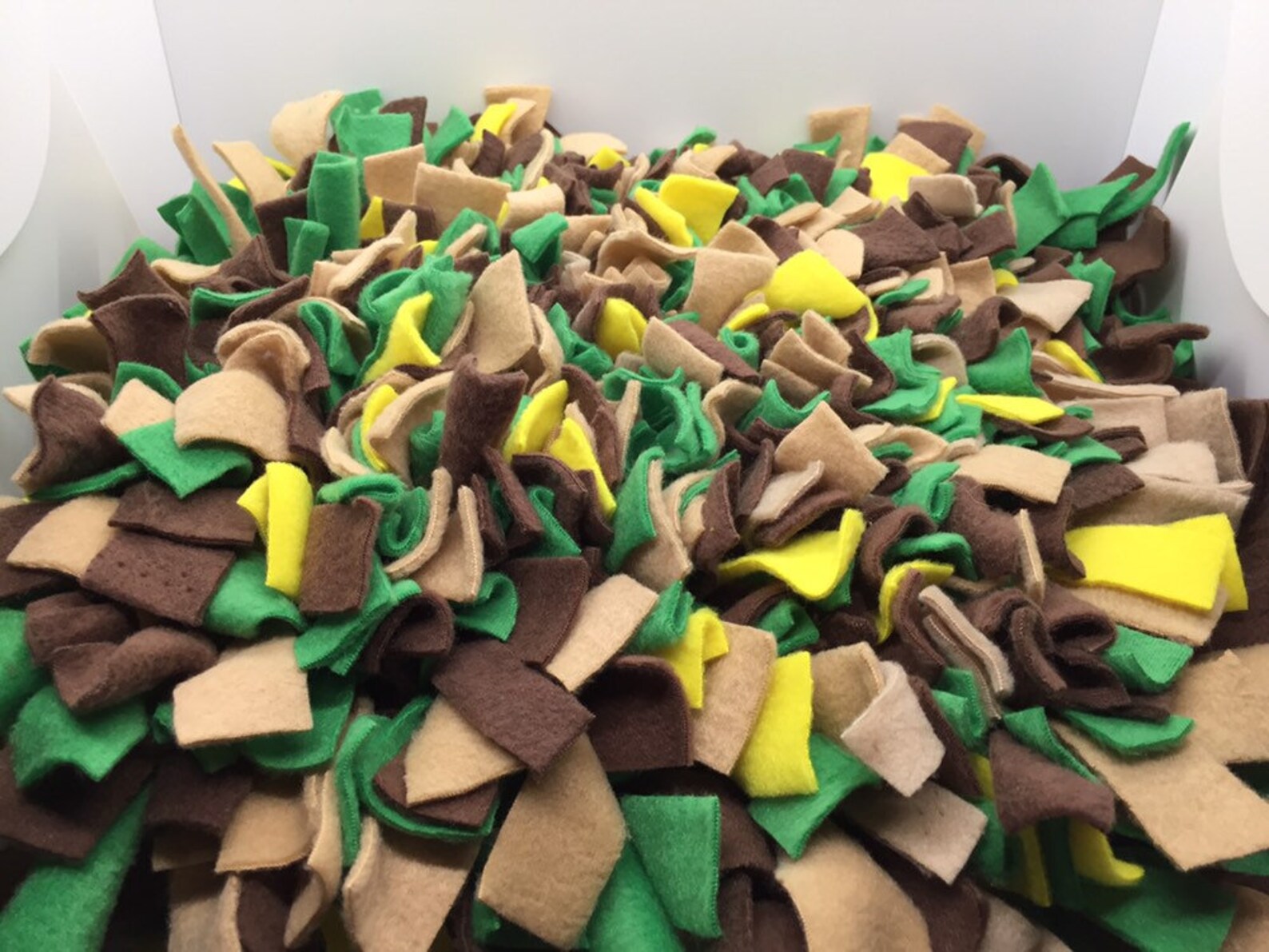 Earthy Colors Washable Snuffle Mat/ Pet Nose Work Foraging | Etsy