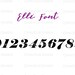 ELLI SCRIPT FONT - Svg Font, Cut/print File, Instant Download ...