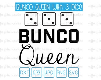 Bunco svg | Etsy