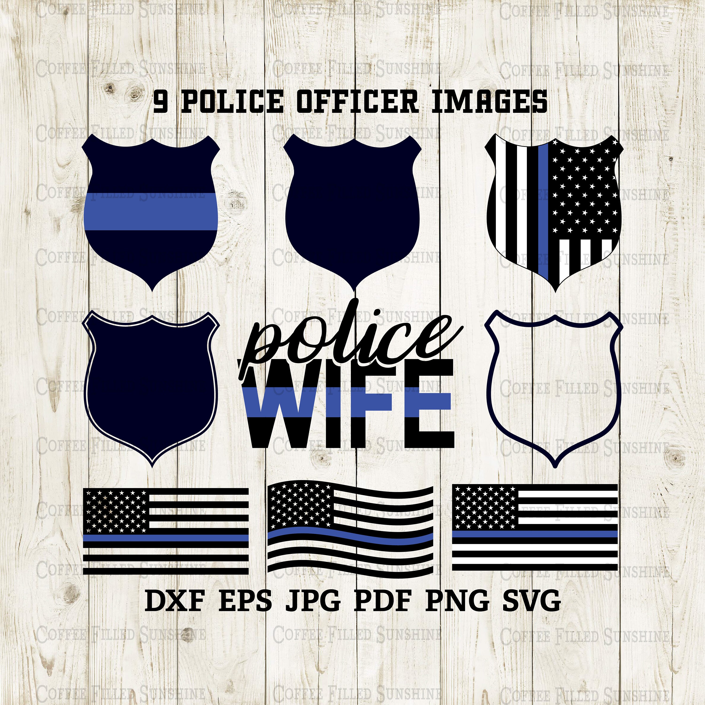 POLICE OFFICER SVG Law Enforcement Digital File Cut Print - Etsy