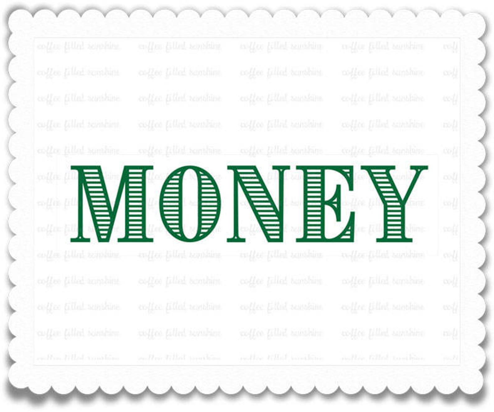 MONEY FONT and NUMBERS, Svg Money Letters, Currency Font, Digital Cut ...