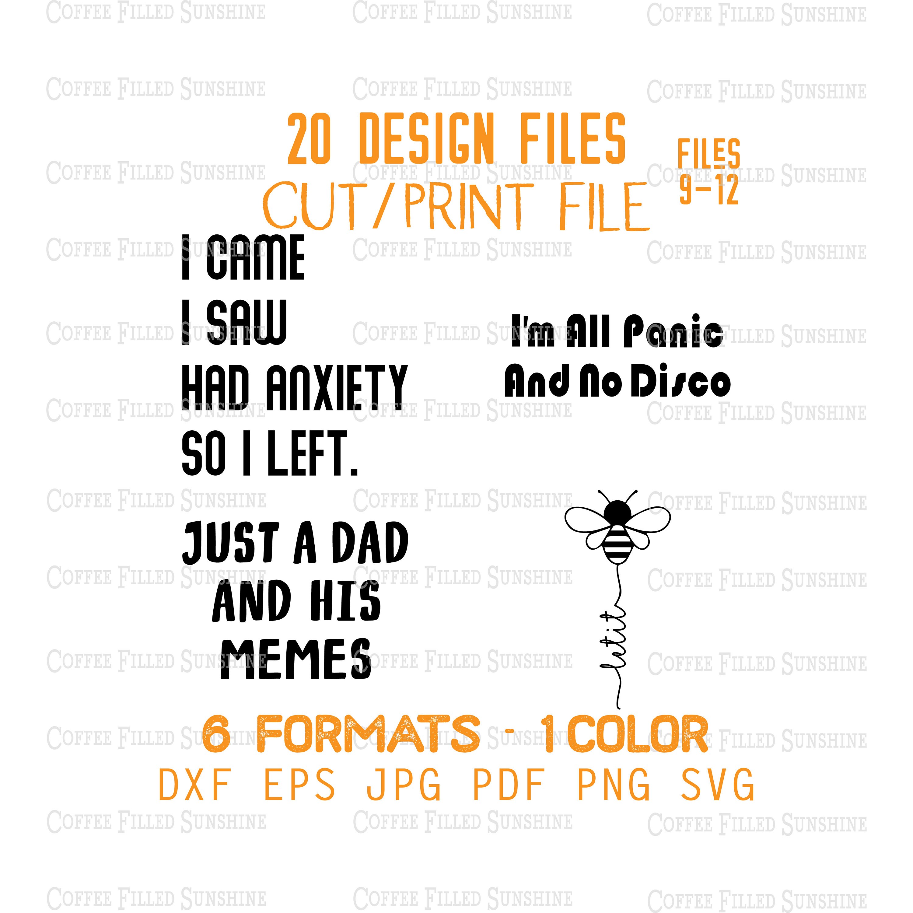 1 COLOR BUNDLE 2 VECTORS 20 Images Cutter File Printable | Etsy