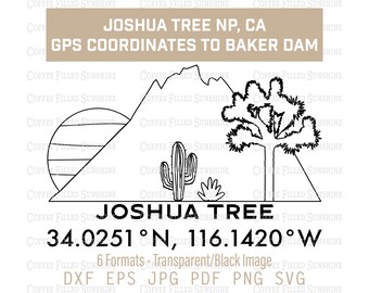 Joshua Tree Svg - Etsy