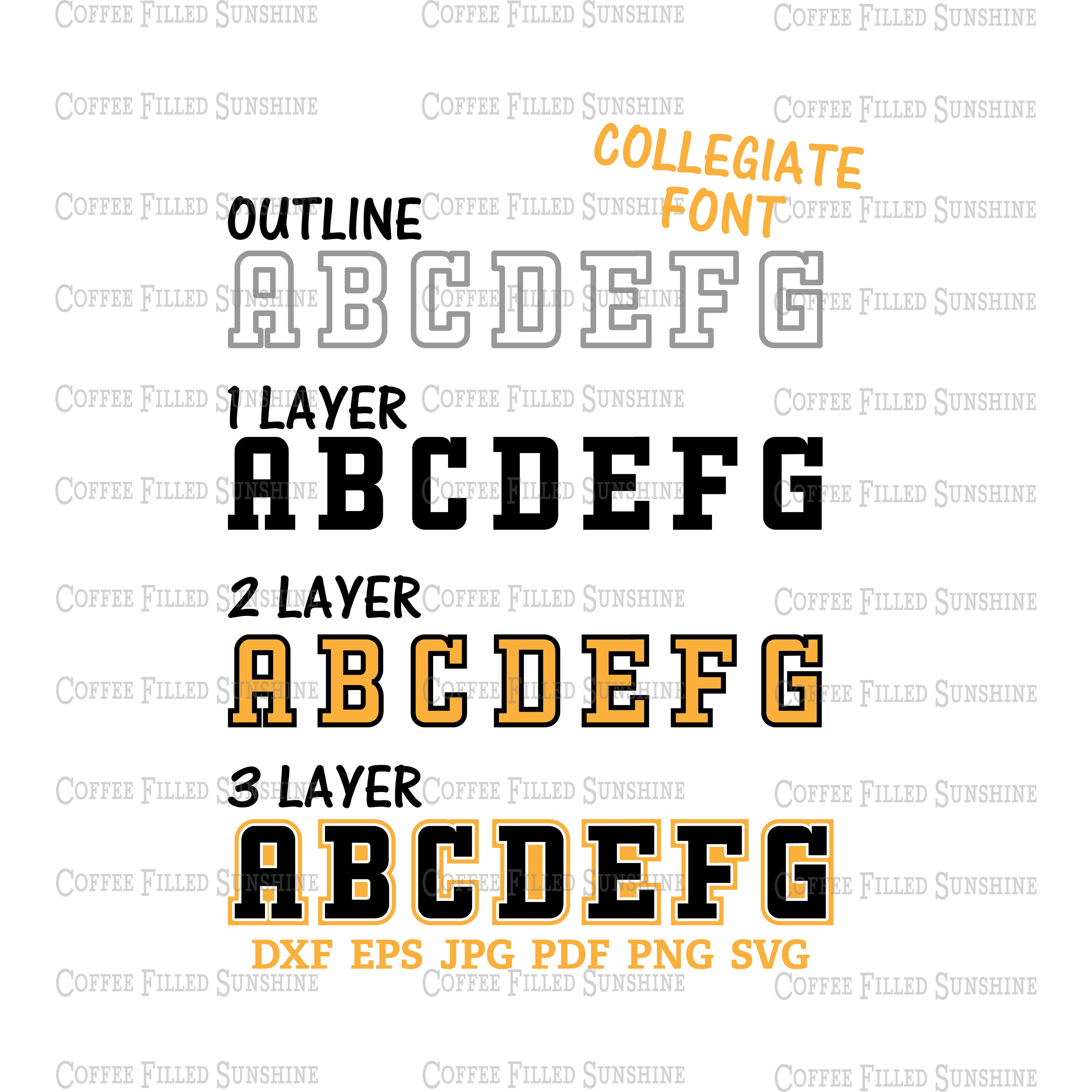 Collegiate Font