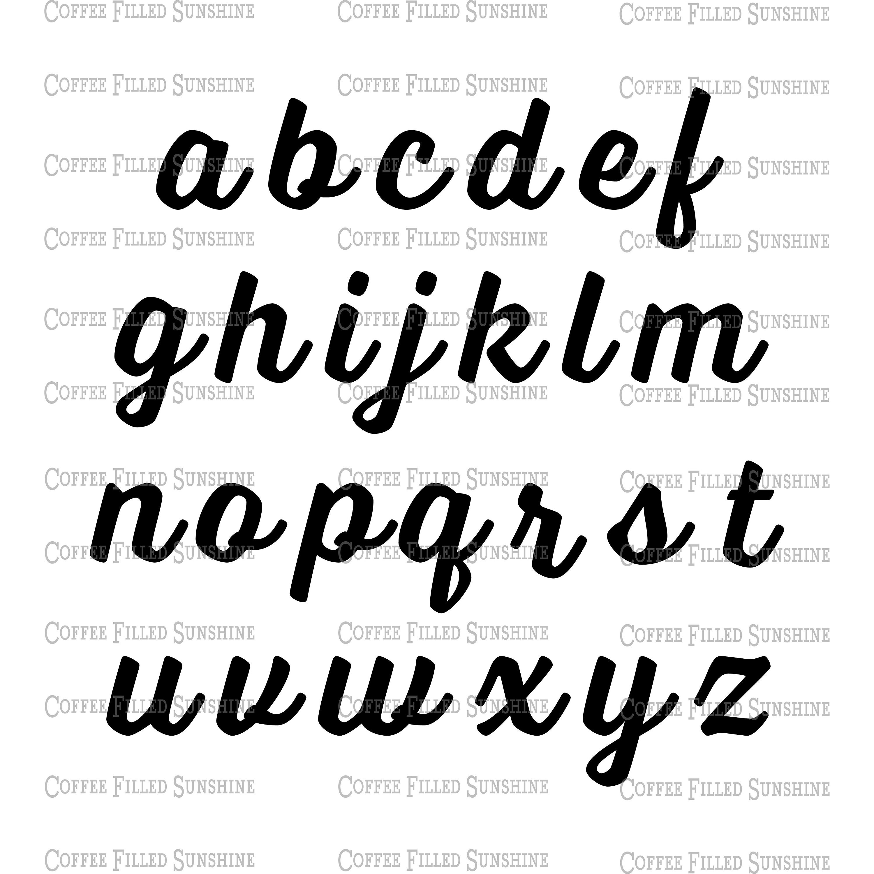 LIGHTNING FONT Electricity Voltage Font Letters Digital Cut | Etsy