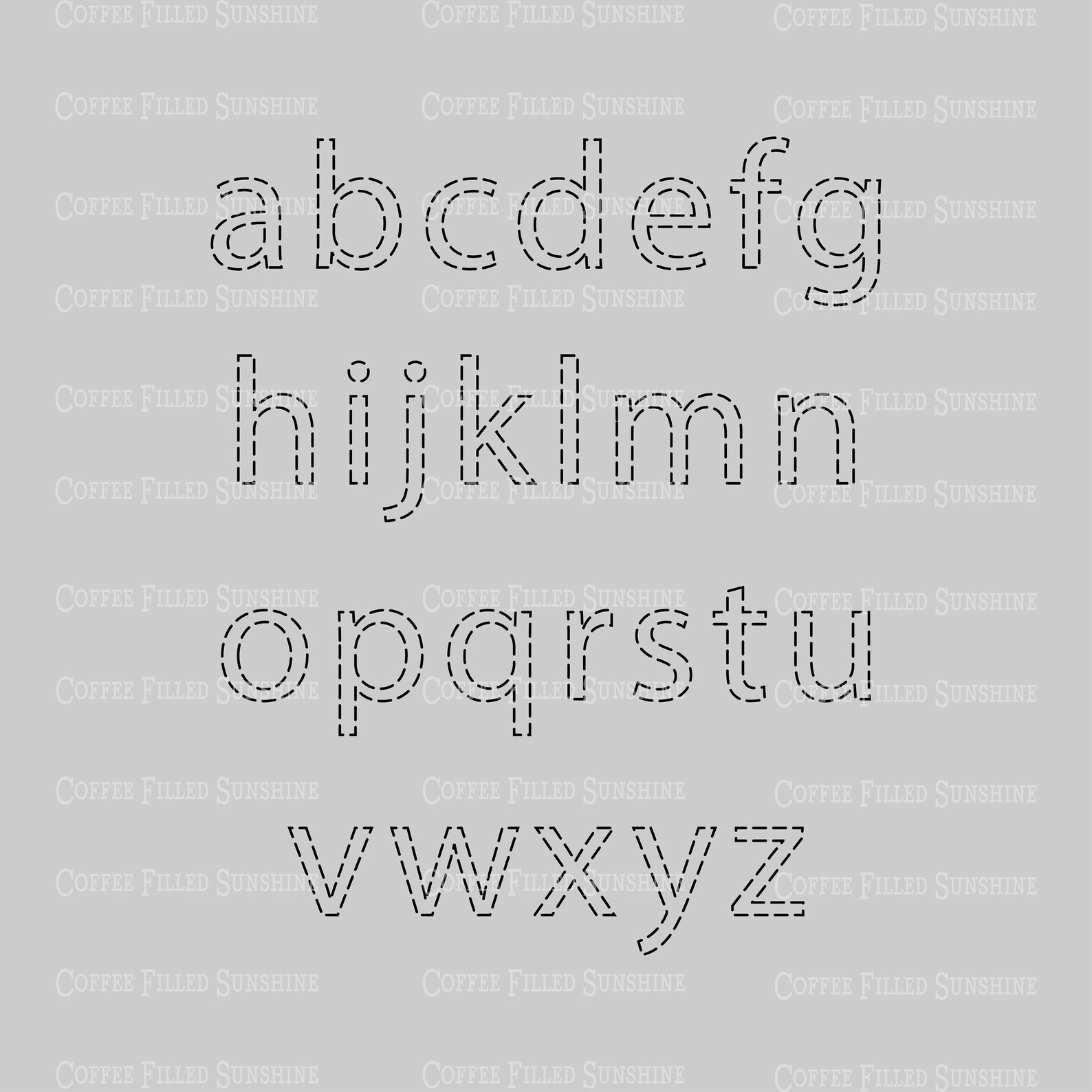 BEAN STITCH SVG Vector Font - Instant Download, Svg Alphabet, Uppercase ...