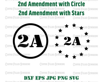 2nd Amendment Vector - Etsy