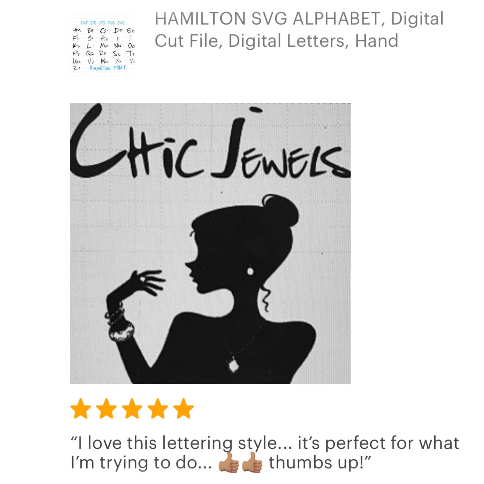 HAMILTON HAND DRAWN Letters Digital Cut File Vector - Etsy