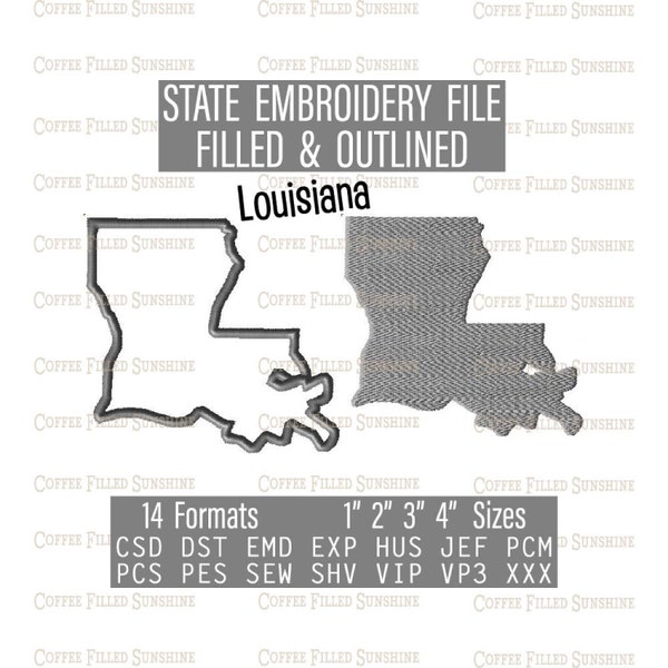 Louisiana Embroidery - Etsy