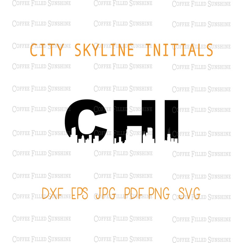 CHICAGO ILLINOIS Skyline - Instant Digital Download, Chicago Gps ...