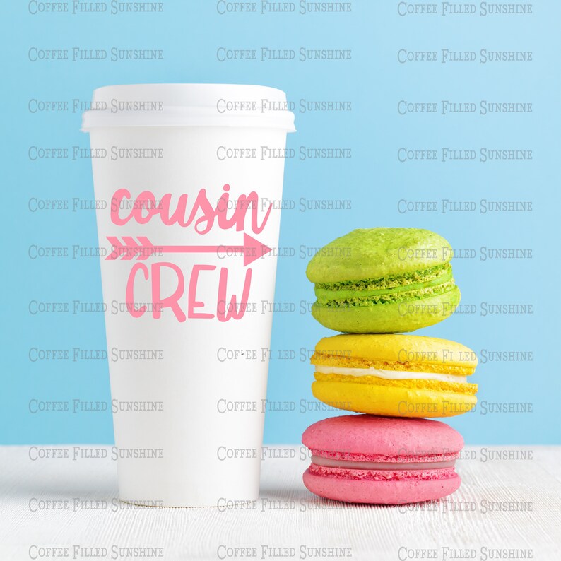 COUSIN CREW Vector Clipart Cut/print File Instant - Etsy