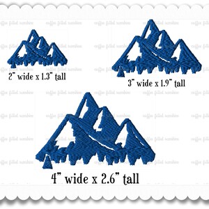 MOUNTAINS EMBROIDERY, I Heart You to the Mountains and Back, Instant ...