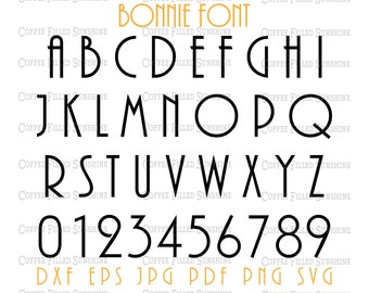 Bonnie Clyde Font | Etsy