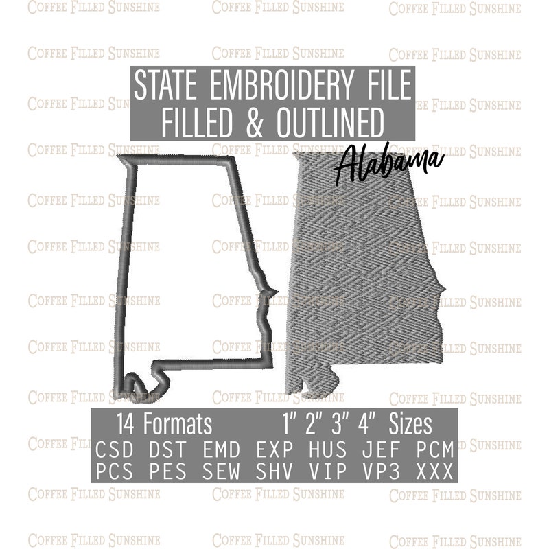 Alabama a Sew On - Etsy