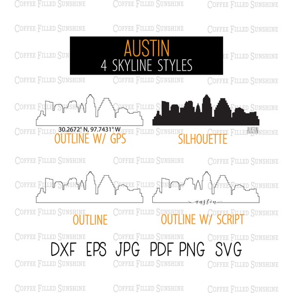 City Skyline Svg - Etsy