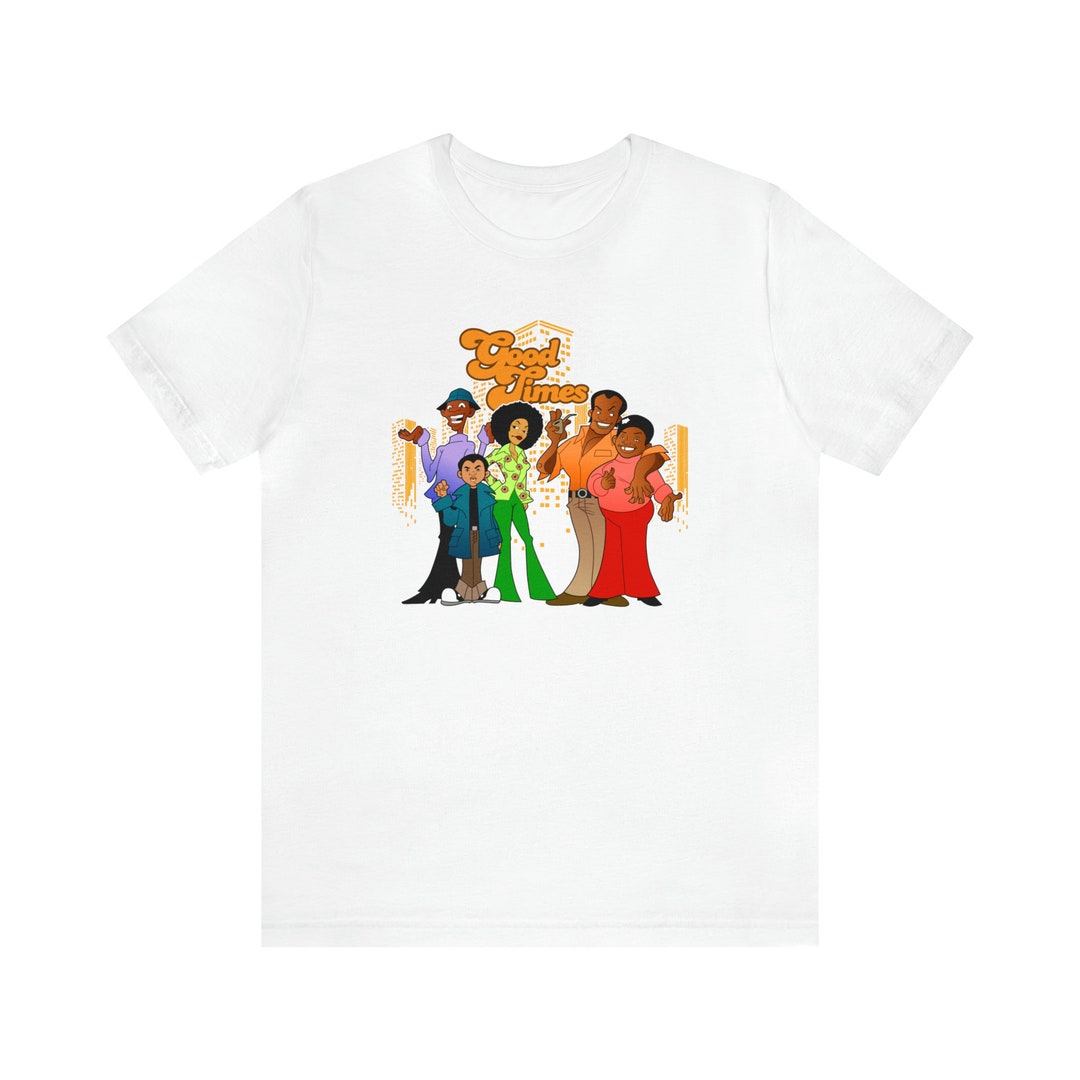 Good Times Cartoon Vintage White Tee - Etsy