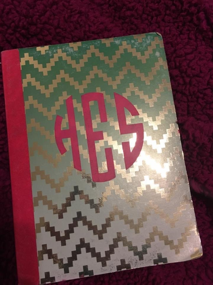 Round Monogram, Vinyl Monogram, Vinyl Decal, Monogram, Decal, Vinyl ...