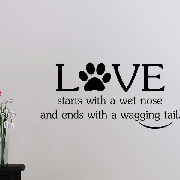 Wagging Tail Quote - Etsy