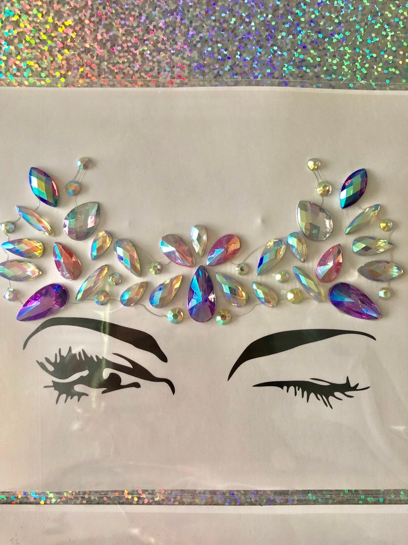 Body Gem Stickers Nipples Body Face Chest EDC Rave Music - Etsy