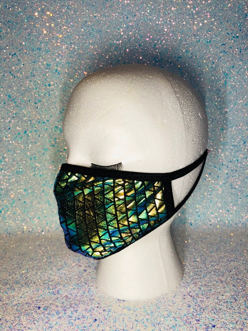 Dark Geometric Face Mask WASHABLE REUSABLE Face Mask - Etsy