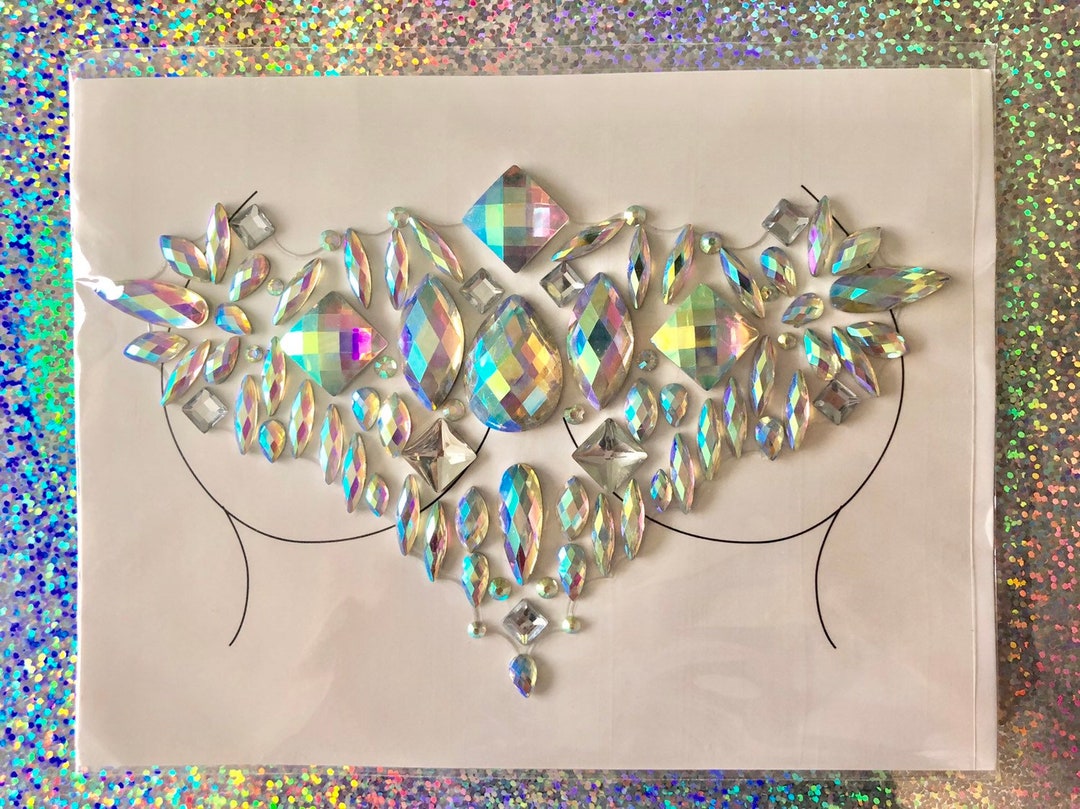 Body Gem Stickers Nipples Body Face Chest EDC Rave Music - Etsy