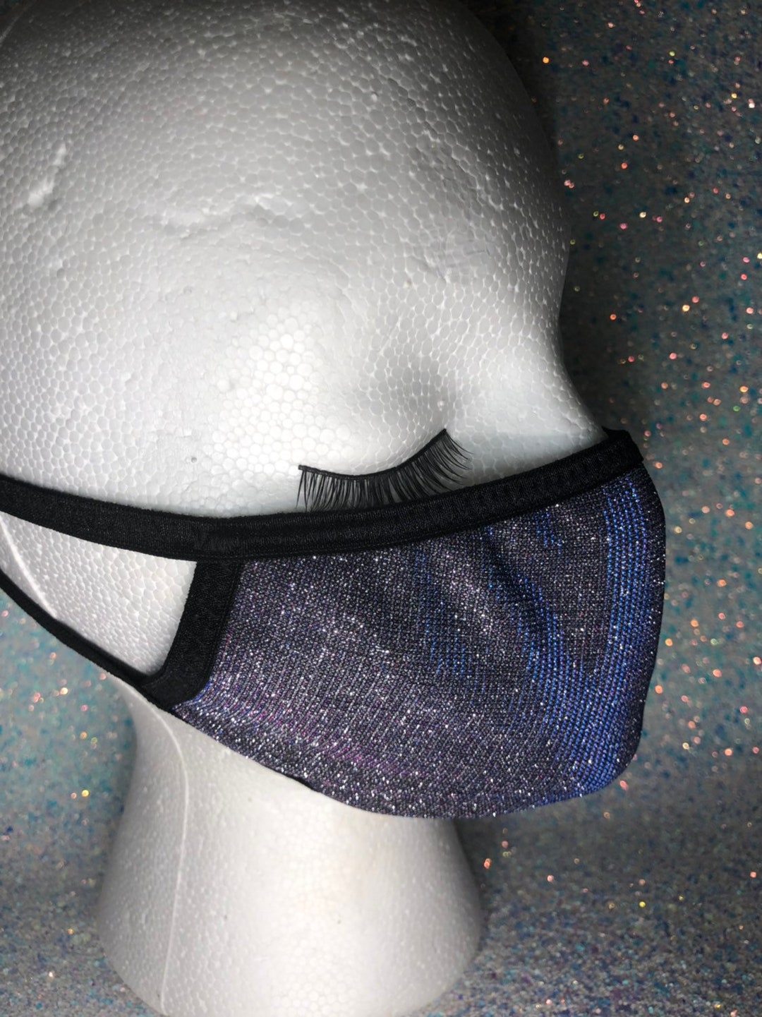 Stardust Face Mask | WASHABLE, REUSABLE Cute Shiny Sparkle Face Mask ...